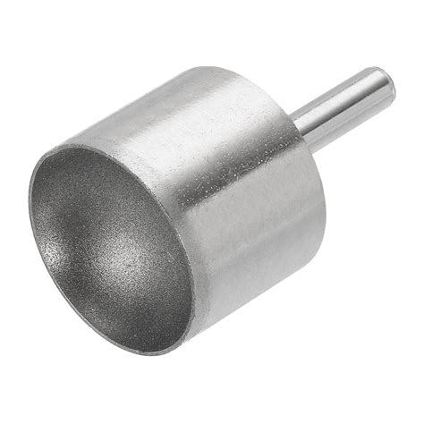 Uxcell 29mm 600 Fine Grits Diamond Mounted Point Spherical Concave Head