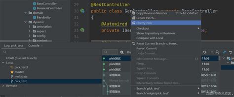 Git命令 Cherry Pick
