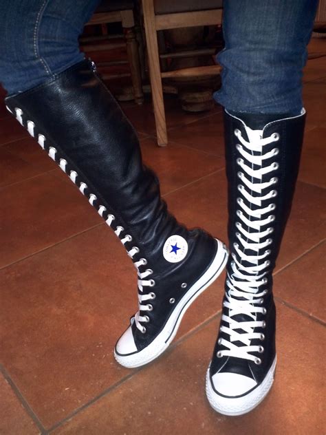 My School Has A Rule About High Topsthese Are Boots P Converse Shoes High Top Knee High