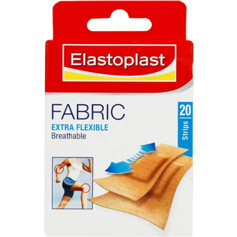 Elastoplast Fabric Plasters 20 Strips Clicks