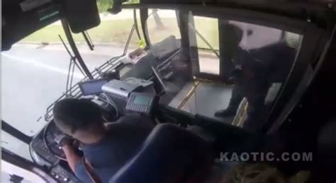 Criminal Tries To Force Bus Driver With Pistol To Stop Bus Where He