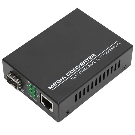 Convertidor De Medios De Fibra Convertidor De Medios Gigabit Sfp