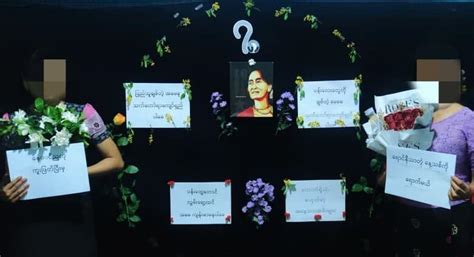 ရှမ်းပြည် ဟိုပုံးတွင် ပြည်သူများ စုပေါင်း၍ ပန်းသပိတ်ပြုလုပ် Khit Thit