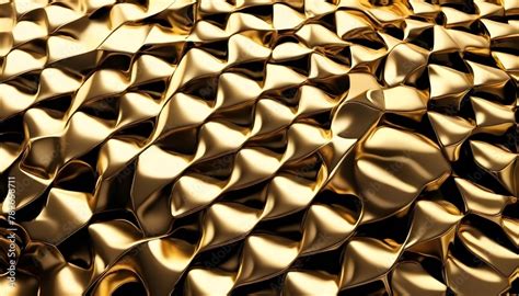3d Gold Texture Illustration With Shiny Patterns Fancy And Glowing