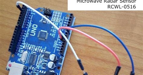 Microwave Radar Sensor RCWL 0516 With Arduino Uno Radar Sensor Arduino