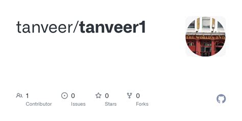 GitHub Tanveer Tanveer1
