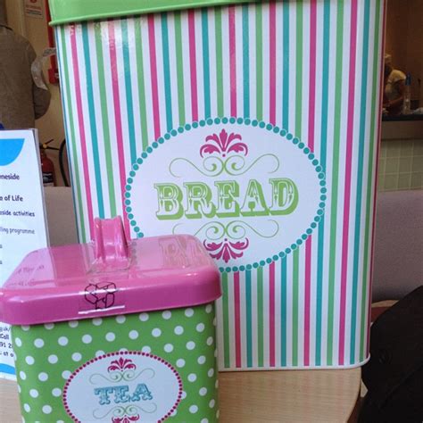 Enamel Bread Bins Variations In Size Color And Even Shape