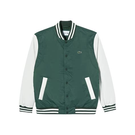 라코스테 패딩 봄버 점퍼 다크 그린 Lacoste Kream