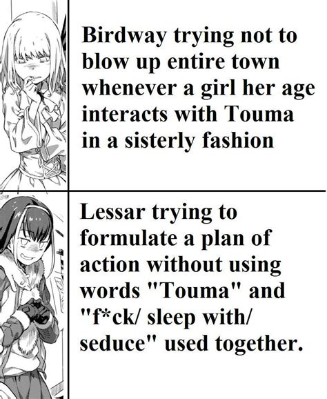 Birdway Vs Lessar Struggle R Toaru