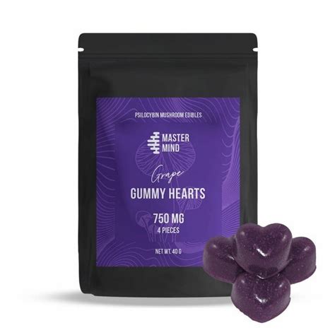 Mastermind Gummy Hearts 3000mg Grasslife