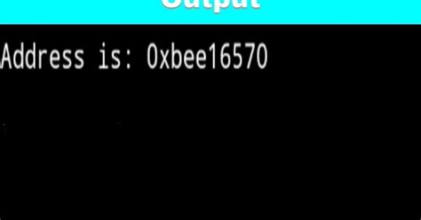 Codeforhunger Pointer In C Definition Syntax And Working With