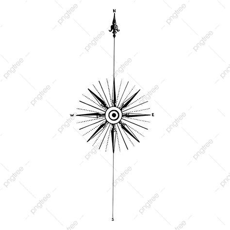 Vintage Compass Wind Rose Icon Vector Logo Design Template World
