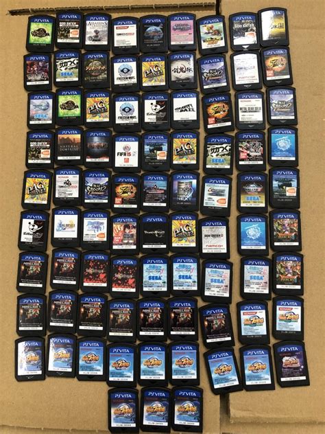 【傷や汚れあり】sony Playstationvita プレイステーションヴィータ ゲームソフト 84本 まとめ 動作未確認 ジャンク扱い