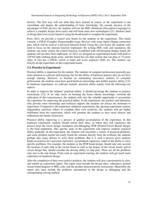 EXPLORATION ON TRAINING PRACTICE ABILITY IN DIGITAL LOGIC EXPERIMENT PDF