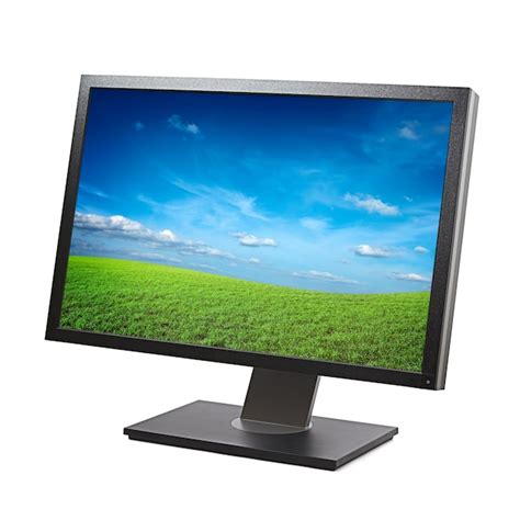 Monitor De La Computadora Aislado Foto Premium