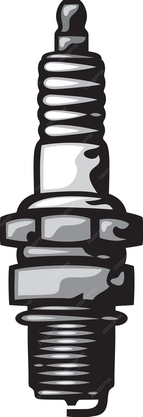 Premium Vector Spark Plug