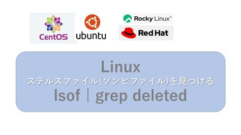 Linux 見えないファイルで空き容量不足duで見つからないファイルをlsofで探すITの魔力