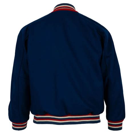 Mlb Chicago Cubs 1954 Navy Blue Wool Jacket Maker Of Jacket