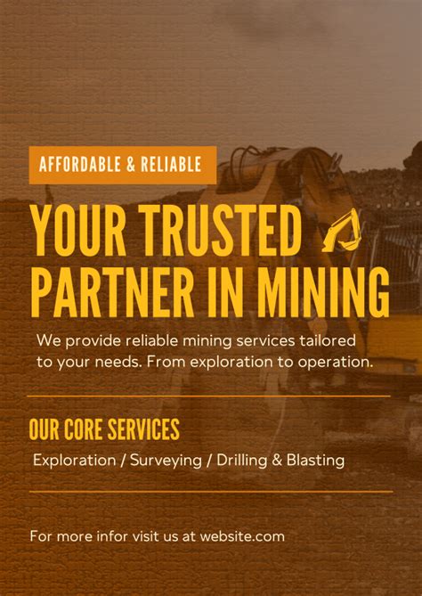 Mining Posters Instantly Create A Mining Poster
