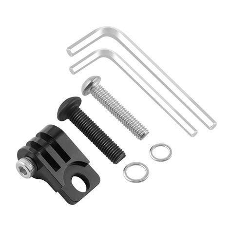 Caijiexi Folding Bike Light Stand Bracket Cnc Sports Camera Code Table Stand For Brompton Black