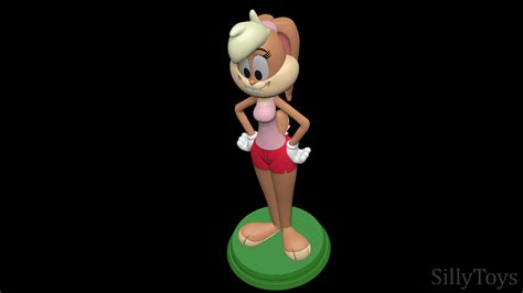 Lola Bunny Looney Tunes 3d Model By Sillytoys