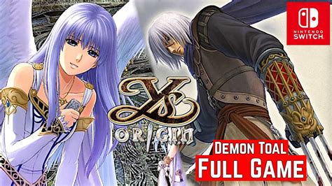Ys Origin [switch] Gameplay Walkthrough [full Game] Demon Toal No