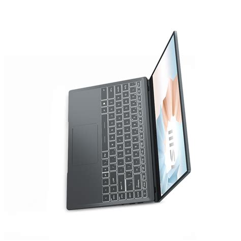 โนตบคบางเบา MSI Modern 14 B11M 808TH Black