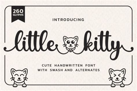 Little Kitty Font Font Canyon