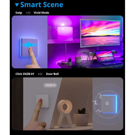 Interrupteur Mural Tactile Intelligent TX Ultimate 1 Touche SONOFF