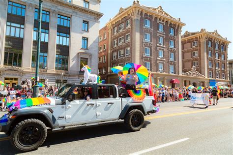 Denver Pridefest Has Fifty Years Parade Welcomes Palestine Protesters