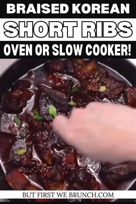 Korean Braised Short Ribs Galbi Jjim Artofit