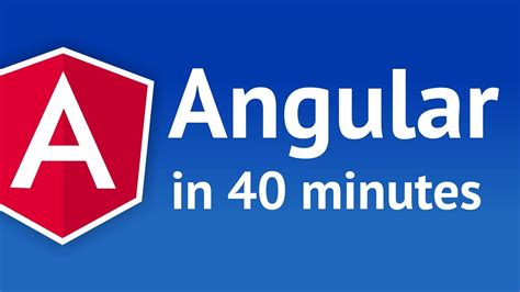 Angular 4 In 40 Minutes YouTube
