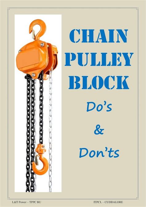 PDF Chain Block Do S Dont S DOKUMEN TIPS