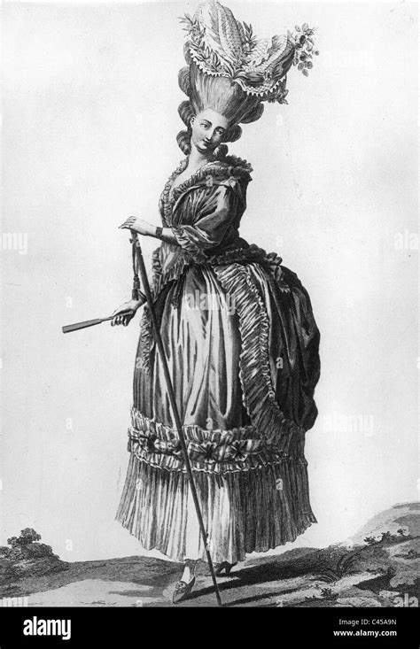 Rococo Fashion High Resolution Stock Photography And Images Alamy