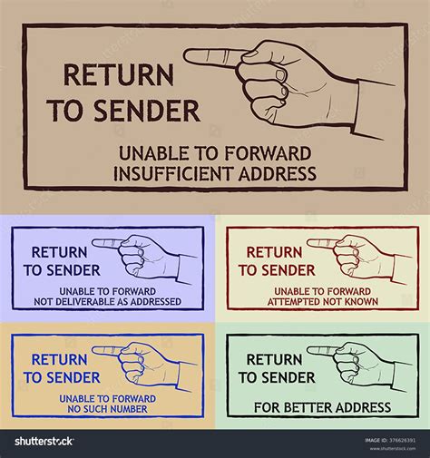 8 Hundred Return Sender Royalty Free Images Stock Photos Pictures Shutterstock