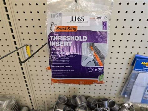 4 Frost King Threshold Insert Assiter Auctioneers