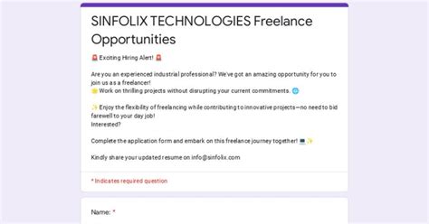 Sinfolix Technologies On Linkedin Sinfolix Technologies Freelance