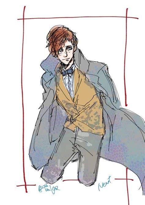 Pin By Paula Roveroni On Newt Scamander Fanart Fantastic Beasts Beast Harry Potter