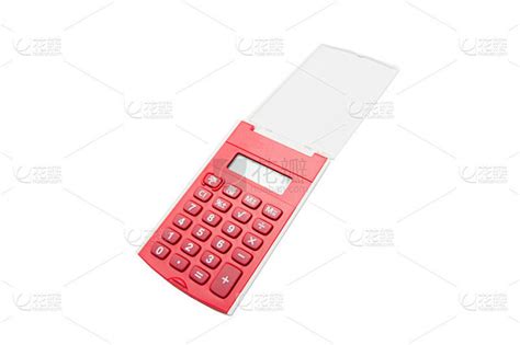 红色的计算器
