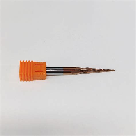 China Taper Ball Nose End Mill Cnc Router Bit Milling Cutter Hrc55