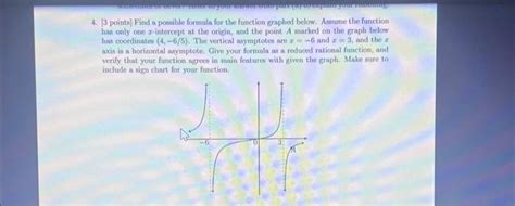 solved 4 [3 points] find a possible formula for the