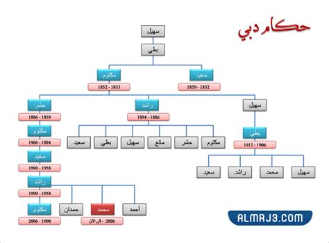 شجرة عائلة ال نهيان بالصور جاوبني