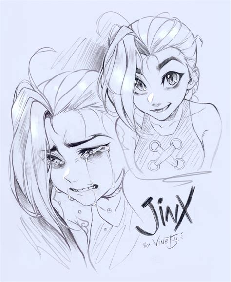 Safebooru 1girl Arcane League Of Legends Arcane Jinx Artist Name