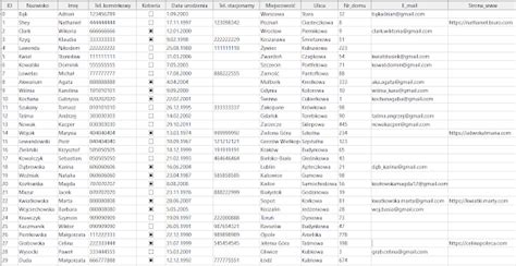 Zeszyt Do Informatyki Tworzenie Bazy Danych W LibreOffice Base