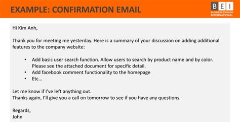 How To Write Bulletproof Emails In English Ppt