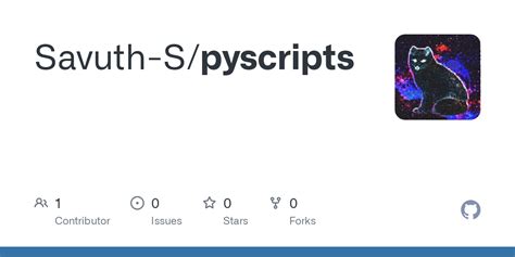 Github Savuth S Pyscripts