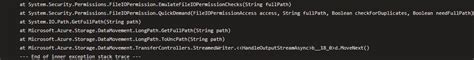 Illegal Characters In Filepath · Issue 231 · Azureazure Storage Net