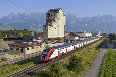 Rabe Of Sbb Between Buchs Sg And Sevelen