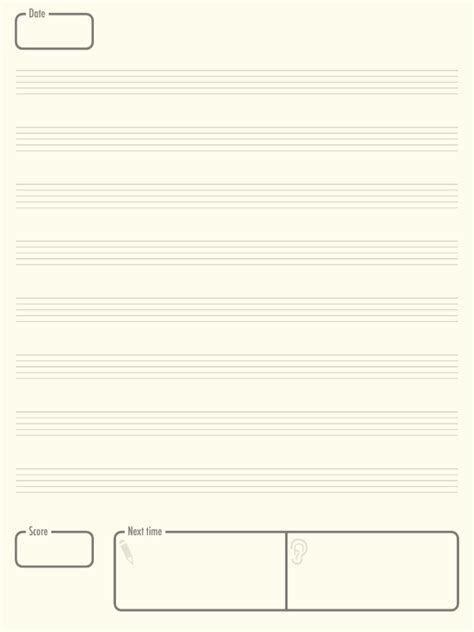 Lesson Notation Template Pdf