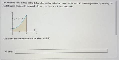 solved use either the shell method or the disk washer method